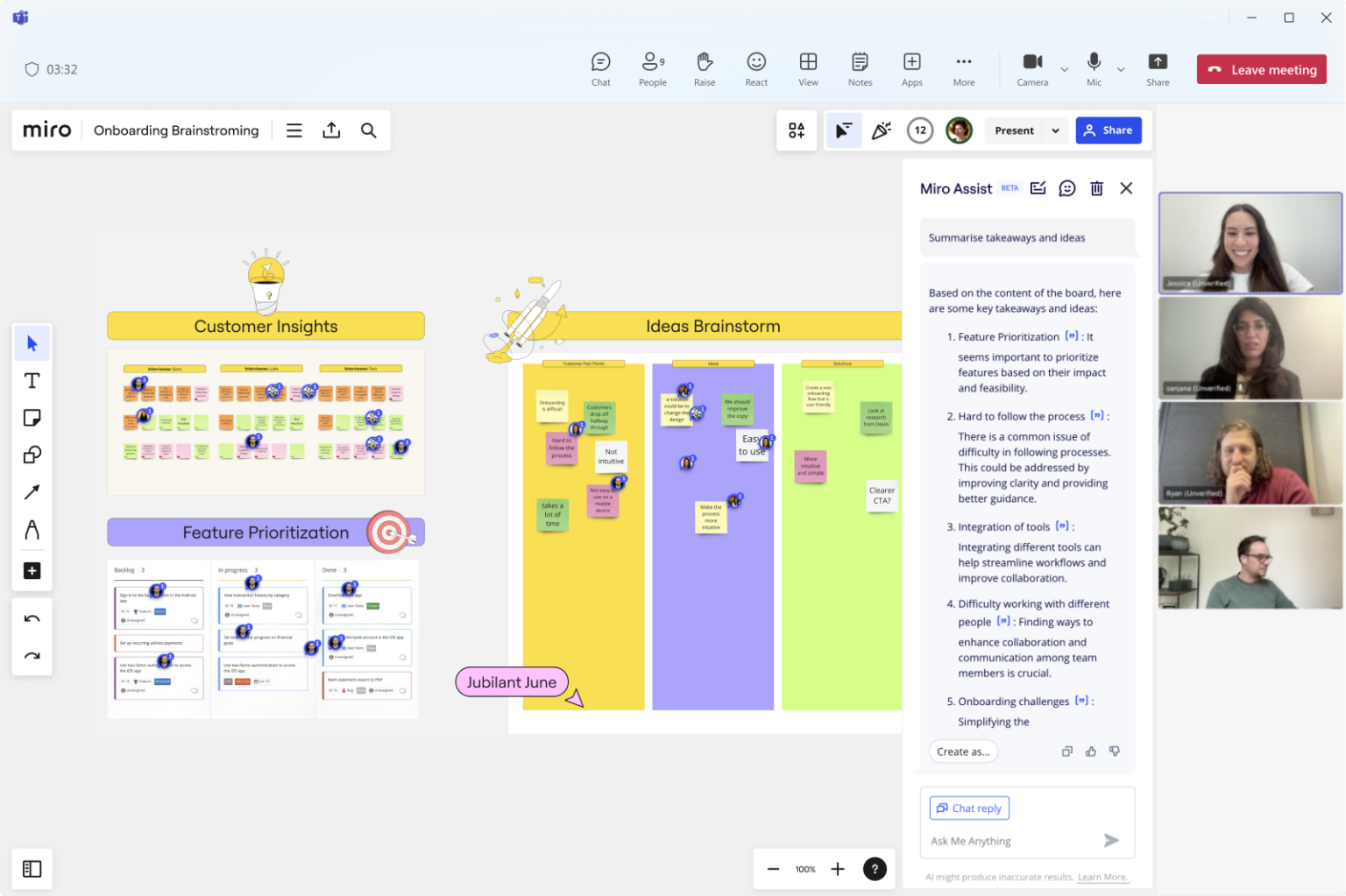Miro and Microsoft: accelerating AI-powered innovation | MiroBlog