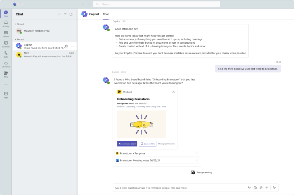 Miro and Microsoft: accelerating AI-powered innovation | MiroBlog