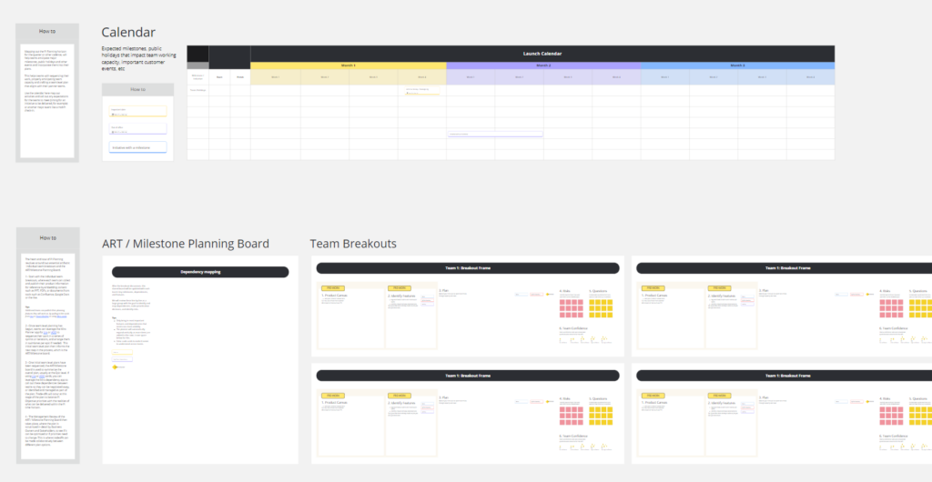 4 ways to align your project team with PI planning| MiroBlog
